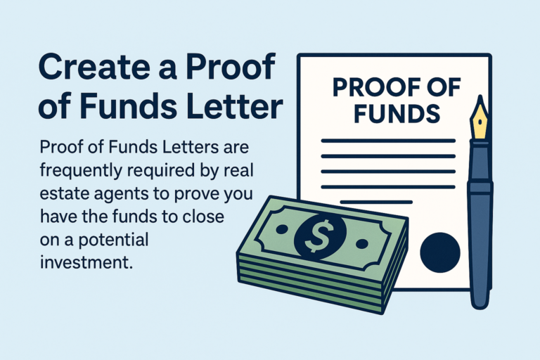 Proof of Funds Letter - Harp Capital Funding LLC